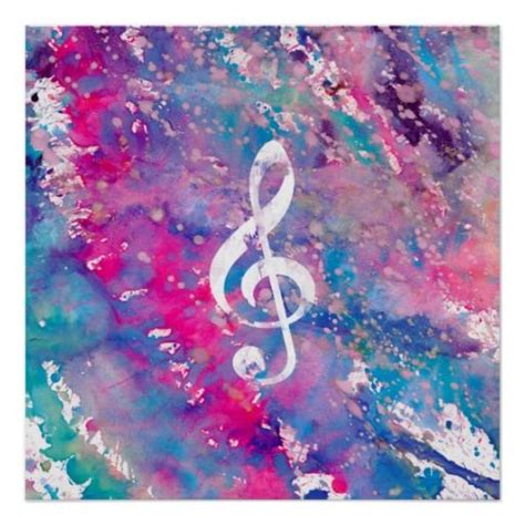Treble Clef Art | Treble Clef Paintings & Framed Artwork by Treble ...