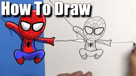 Image result for Drawing Tutorial for Spider-Man Image