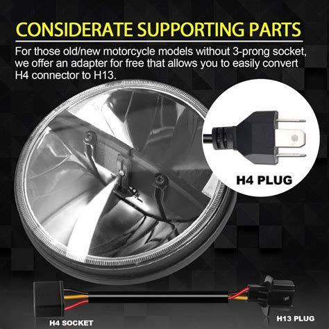 Image result for 7 Inch Round LED Headlight