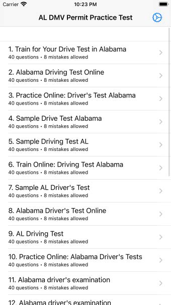 Image result for Permit Practice Test