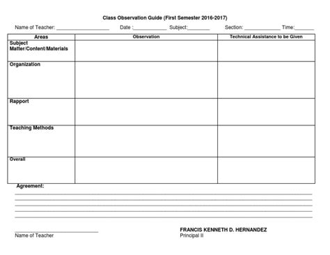 Image result for Class Observation Guide Pre-K