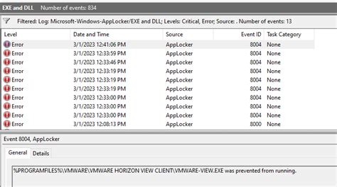 Image result for AppLocker Event Viewer