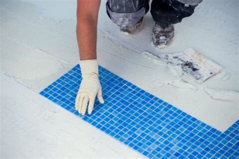 Image result for Installing Pool Tile