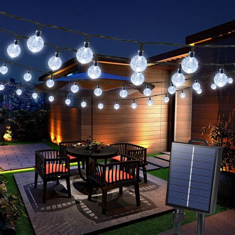 Image result for Outdoor Solar String Lights Amazon