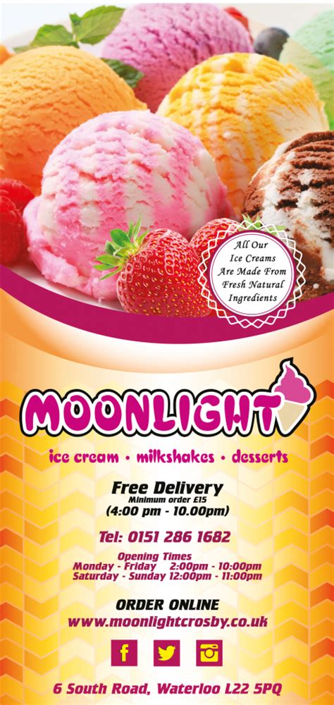 Image result for Moonlight Menu