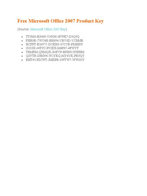 Image result for Microsoft Excel 2007 Key