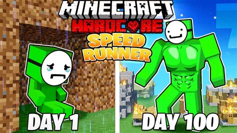 Image result for Minecraft 100 Days Speedrun