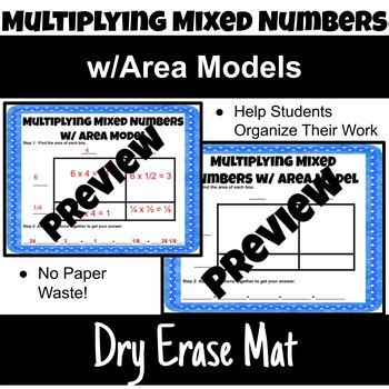 Image result for Area Model Multiplying Mixed Numbers