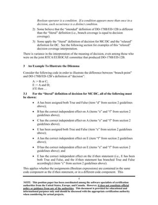 Image result for Mcdc Coverage Examples