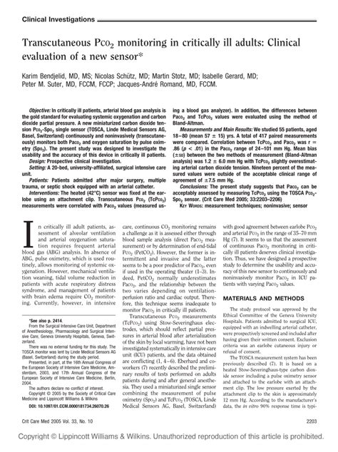 Image result for TCO2 Monitoring