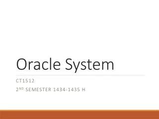 Image result for Oracle System Tutorial