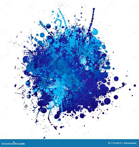 Image result for Blue Ink Splatter