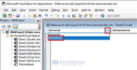 Image result for VBA Code for Excel AutoFit