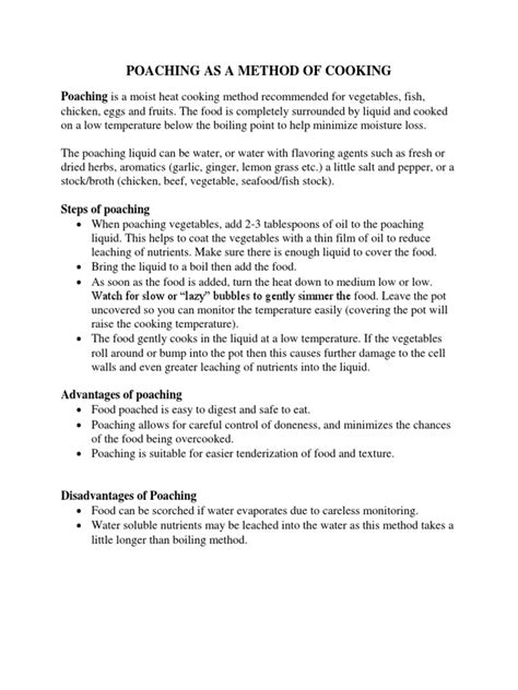 Image result for Poaching Method