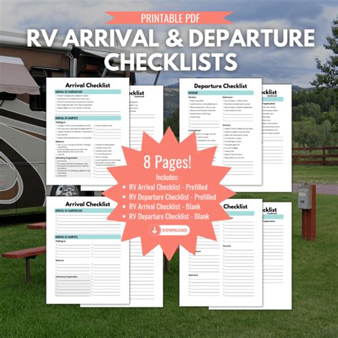 Image result for RV Checklist