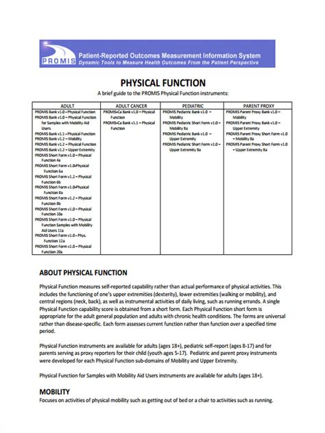 Image result for Adult Function Test PDF