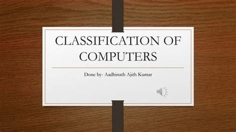 Image result for Classification of Computers PDF