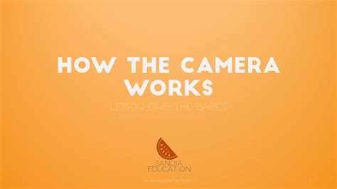 Image result for How a Camera Works Lesson