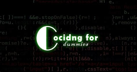 Image result for Computer Coding For Dummies