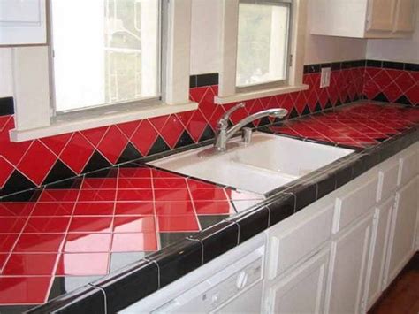 Image result for Tile Countertops Examples