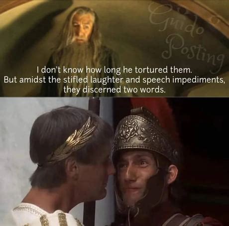 Image result for Monty Python Run Away Meme