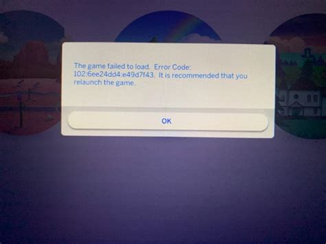 Image result for Sims Error Msg
