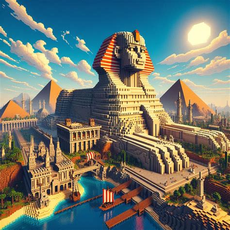 Image result for Statue Sphinx Minecraft Small