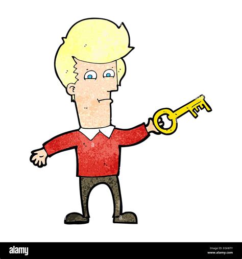 Image result for Man Finding Key Cartoon