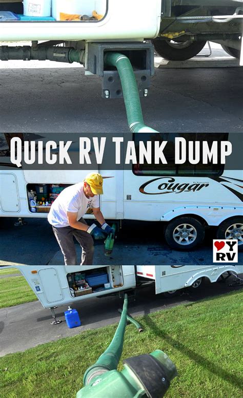 Image result for Using Portable Waste Tank for RV Dumping