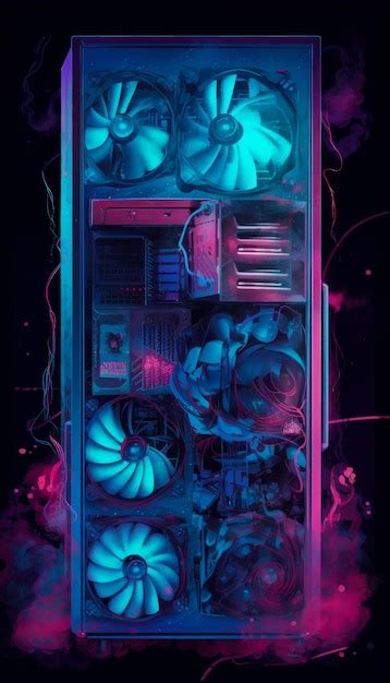 Image result for Neon Computer Pic