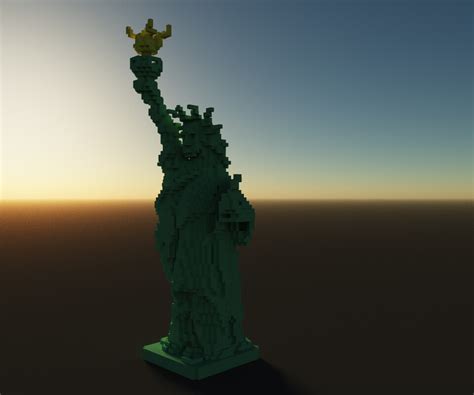 Image result for Mini Statue of Liberty Minecraft Tutorial