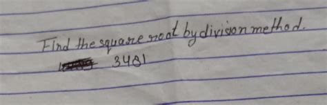 Image result for Finding Square Root by Division Method