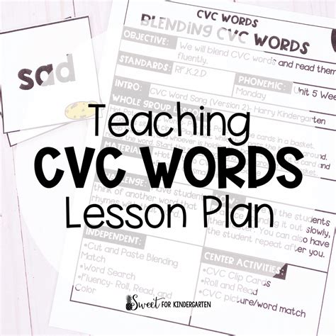 Image result for CVC Words Lesson