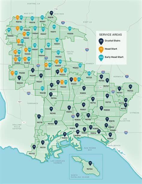 Los Angeles Zip Code map - Illustrated Maps by Tom Woolley