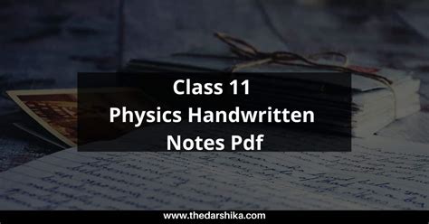 Image result for Class 11th Physics Notes PDF
