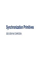 Image result for Synchronization Primitive