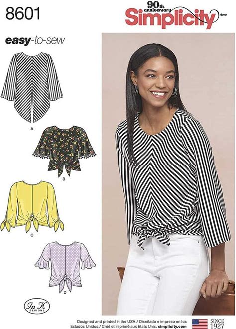 Image result for Simplicity Sewing Patterns Tops