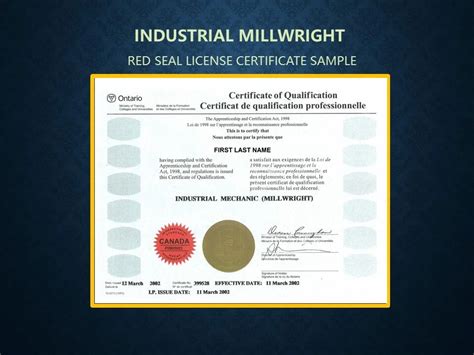Image result for Millwright Certification