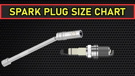 Image result for Spark Plug Thread Size Chart