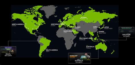 Image result for GeForce Now Map