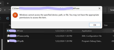Image result for Access Is Denied in vs Code