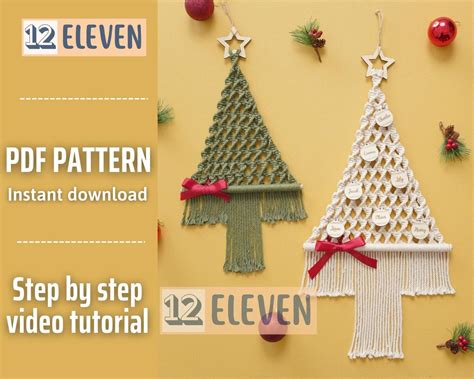Image result for Macrame Christmas Tree Pattern