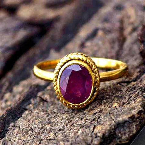 Image result for Ruby Gold Ring