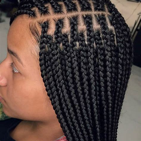 Image result for Small Box Braids