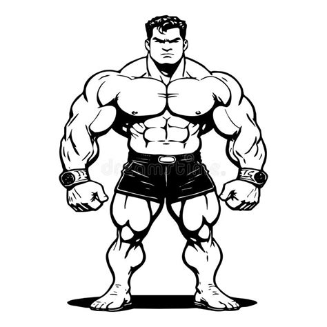 Image result for StrongMan Drawing