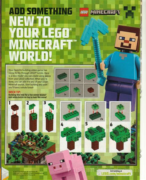 Image result for LEGO Minecraft Tree