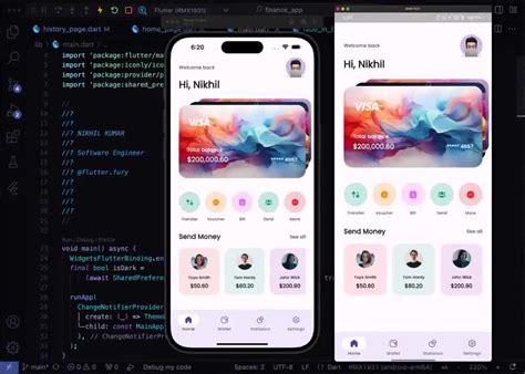 Image result for Flutter Financial App Source Code