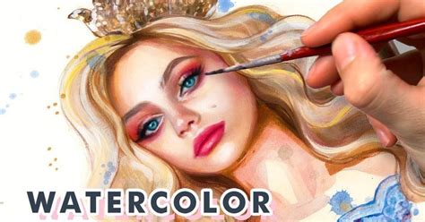 Image result for Realistic Watercolor Portrait Tutorial