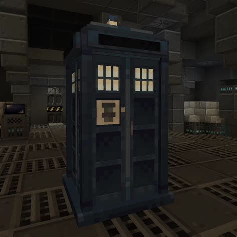 Image result for Minecraft TARDIS Mod