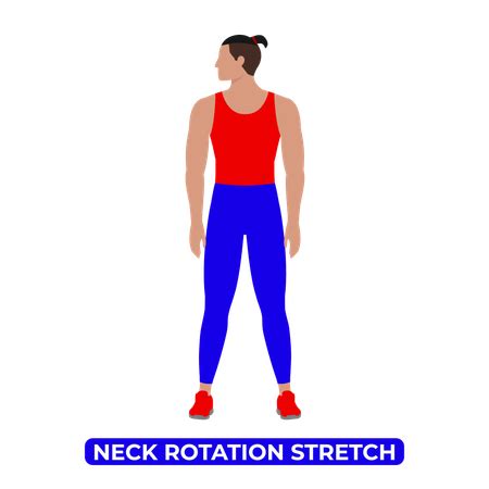 Image result for Neck Rotation Exercise Icon